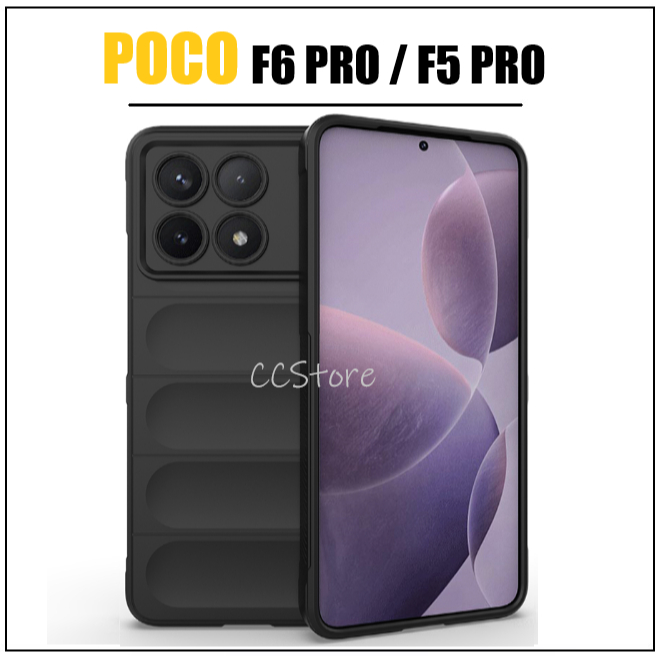 POCO F6 Pro / F5 pro / F4 / F4 GT Bumper Protection Liquid Silicone ...