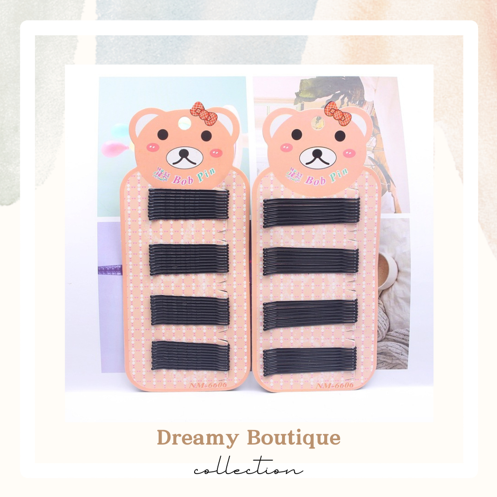 [READY STOCK] Black Color Straight and Wave Bob Clip Women's Bangs Hair ...