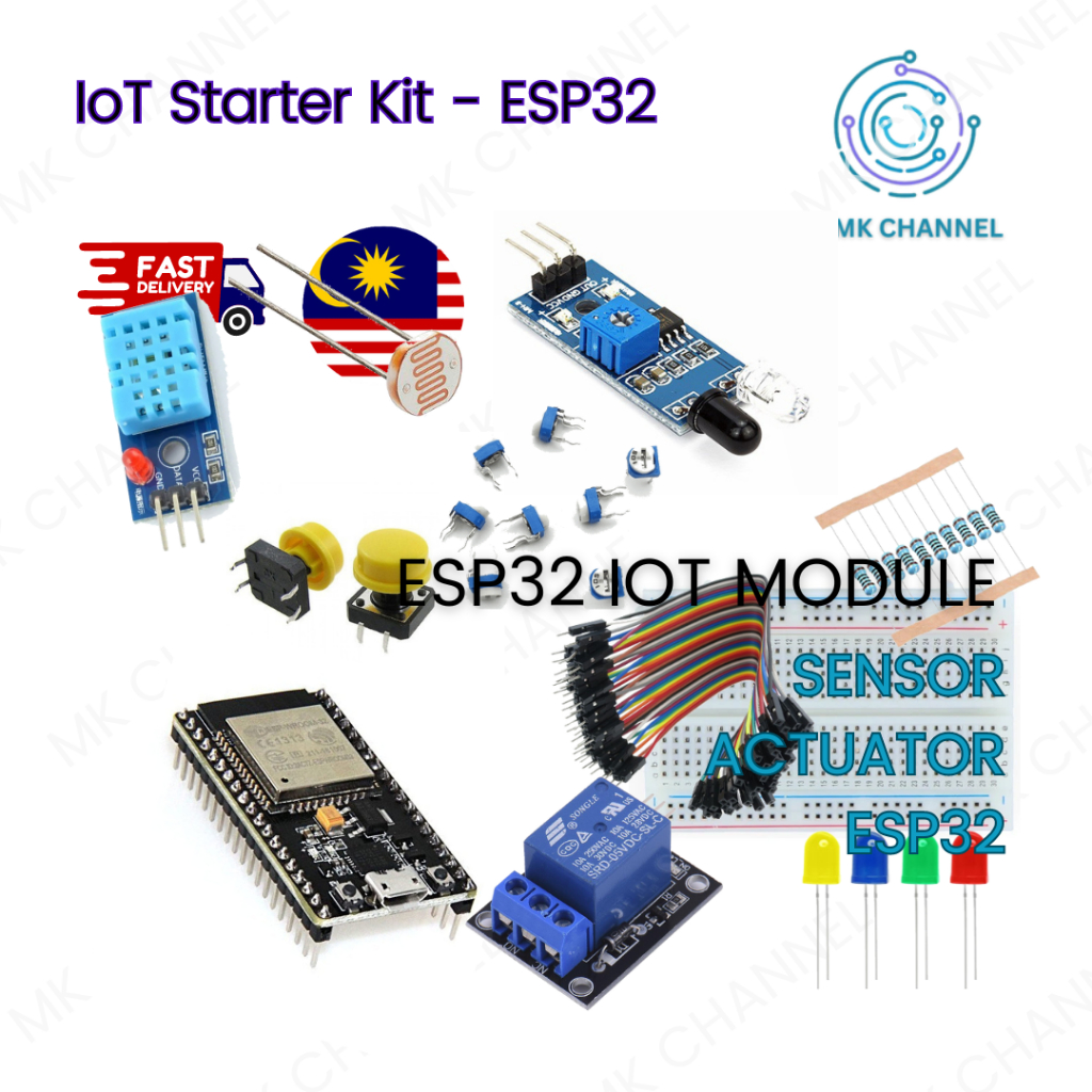 🔥Local Ready stock!!🔥 | ⚡Fast shipment ⚡Arduino Nano Starter Kit (CH340 ...