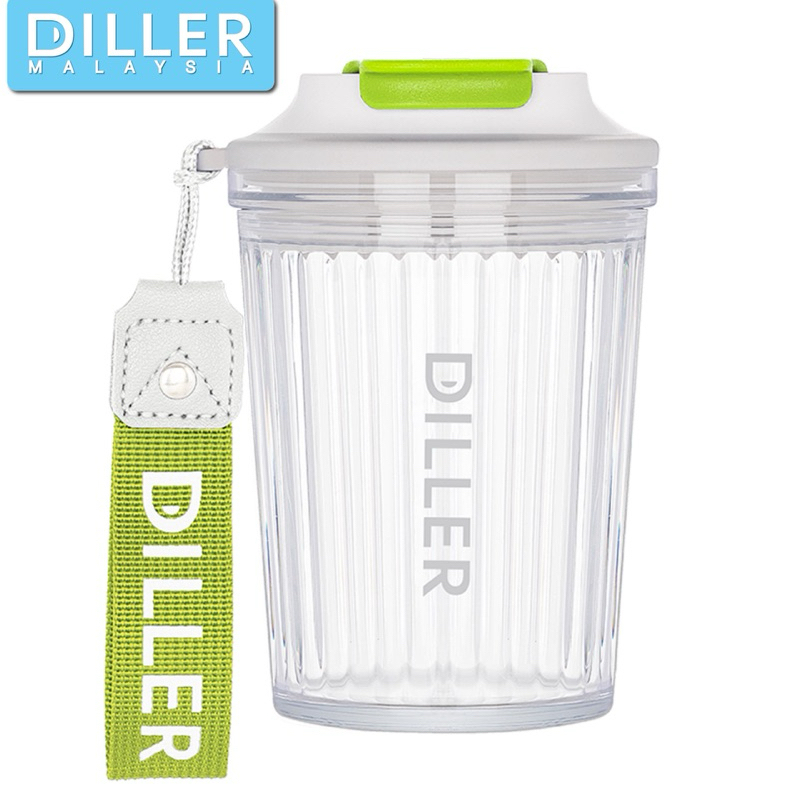 Diller Air Botol Tritan Jus Kopi Teh Leisure Water Coffee Cup with ...