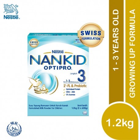 NESTLE NANKID® OPTIPRO® 3 with 1.2KG 2'FL (EXP 2025) | Shopee Malaysia