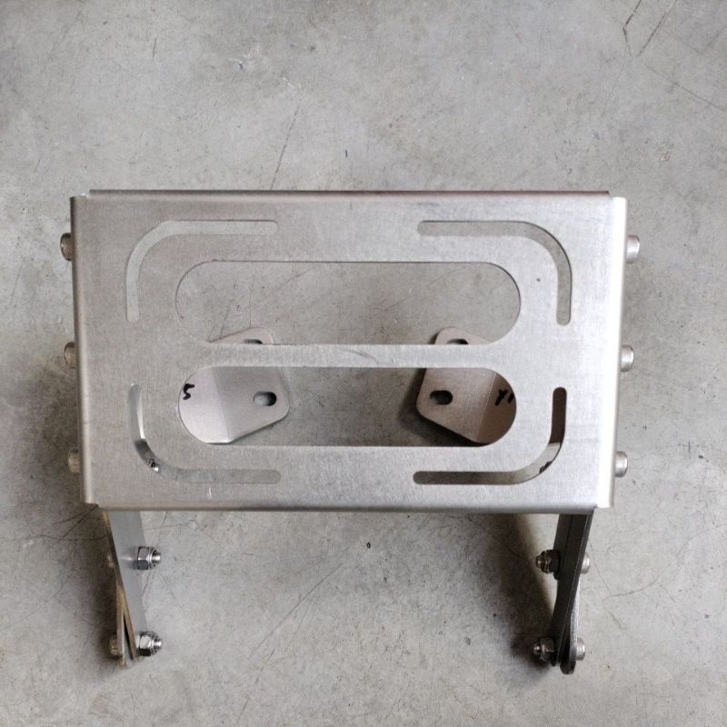 PARAM RACK CNC STAINLESS STEEL FOLDABLE Y15ZR LC135 RS150 Y16ZR RSX ...