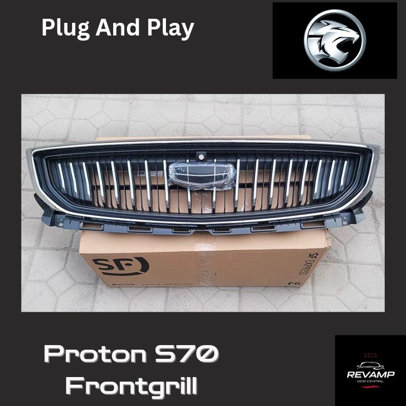 Proton S70 AMG Front Grill (vertical stripe) GenuineGeely Genuine ...