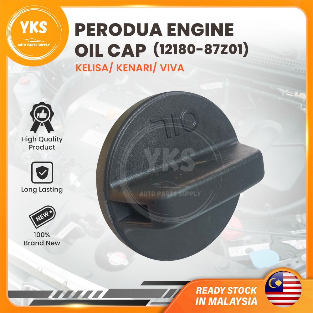 🔥NEW ORIGINAL🔥(12180-87Z01)PERODUA MYVI 1.0 (2005-2011) / KELISA/ VIVA KENARI ENGINE OIL CAP ...