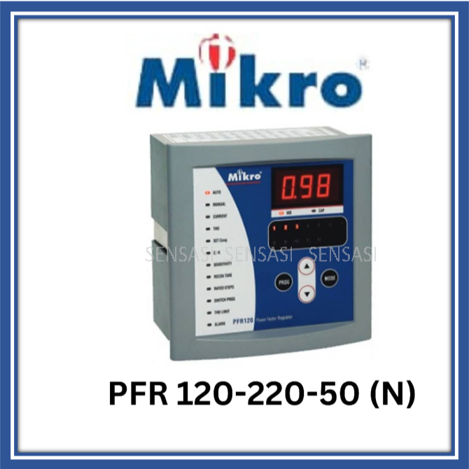 MIKRO#POWER FACTOR REGULATOR PFR 120-220-50 (N) | Shopee Malaysia
