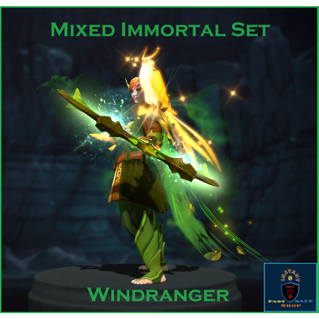 Dota 2 Windranger Mixed Immortal Set | Shopee Malaysia