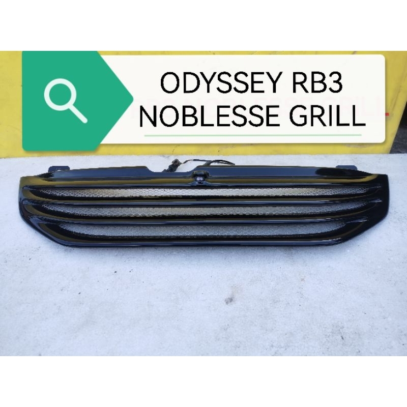 HONDA ODYSSEY RB3 NOBLESSE GRILL WITH CAMERA SARUNG | Shopee Malaysia