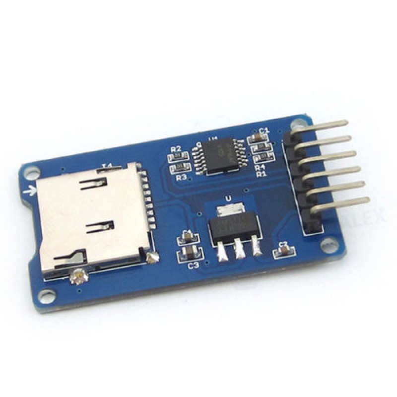 Arduino SPI ICSP interface Micro SD Card Adapter Reader Module | Shopee Malaysia
