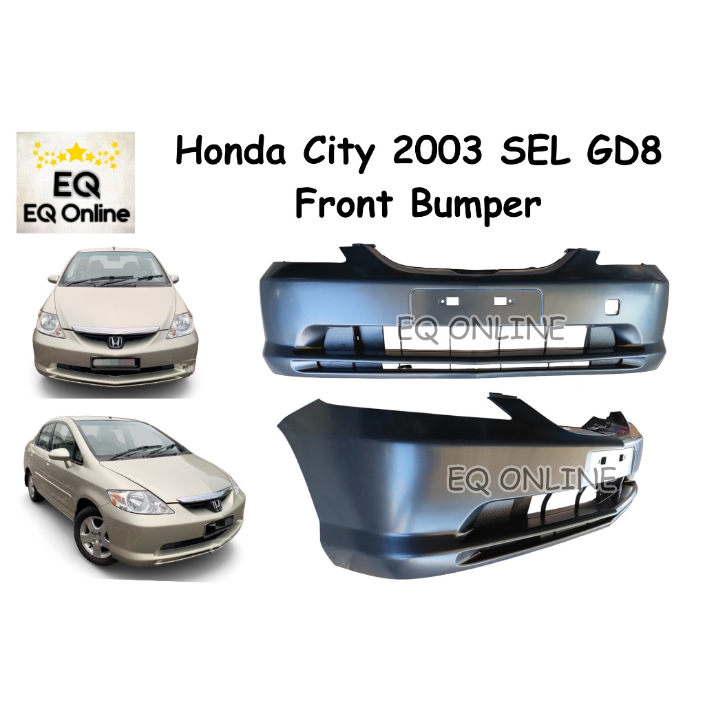 Honda City SEL 2003 GD8 IVTEC Front Bumper PP Plastic Malaysia (BUMPER ...
