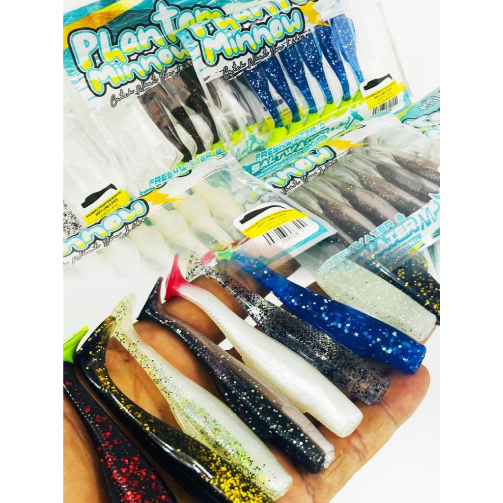 KAIDOKU (MACAM ZMAN) SP SOFT PLASTIC #PHANTOM MINNOW #8CM (3'' INCI ...
