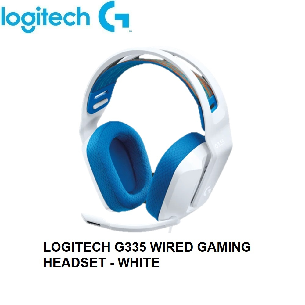 Logitech G335 Wired Gaming Headset, with Microphone, 3.5mm Audio Jack ...