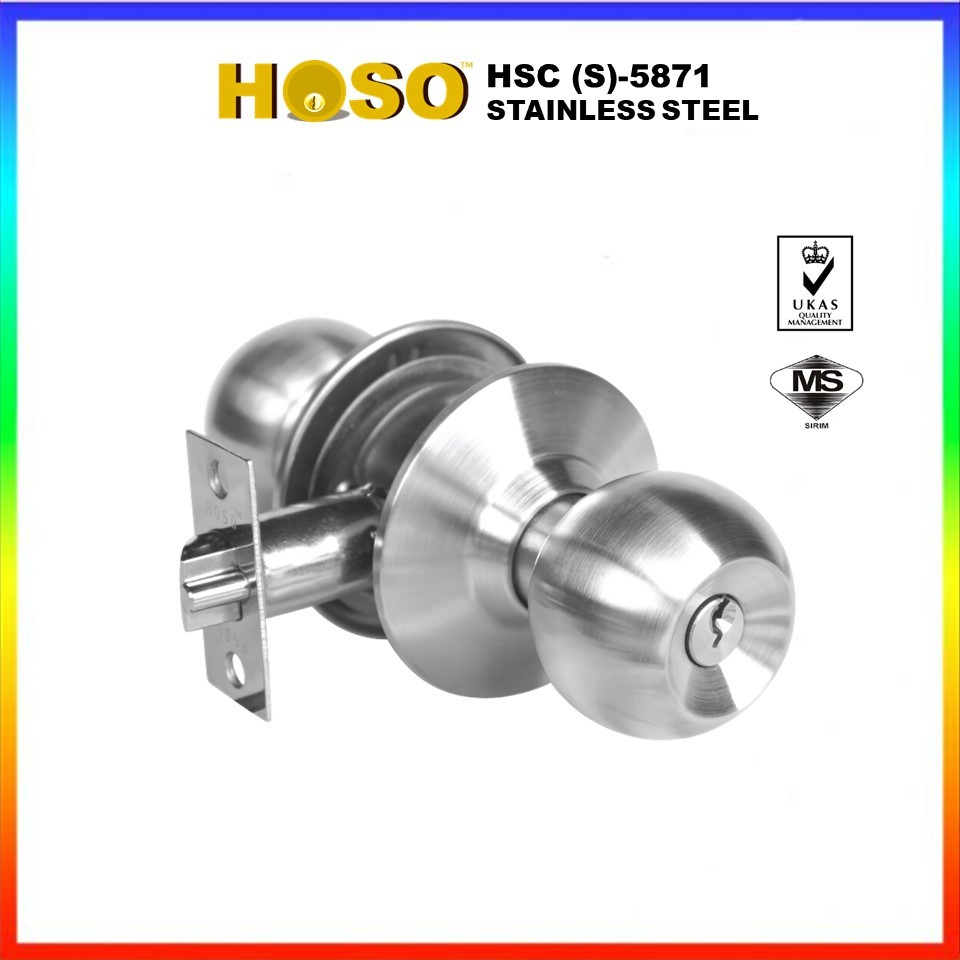 CKE Hoso Door Lock HSC (S) 5871 (Stainless Steel with SIRIM certified ...