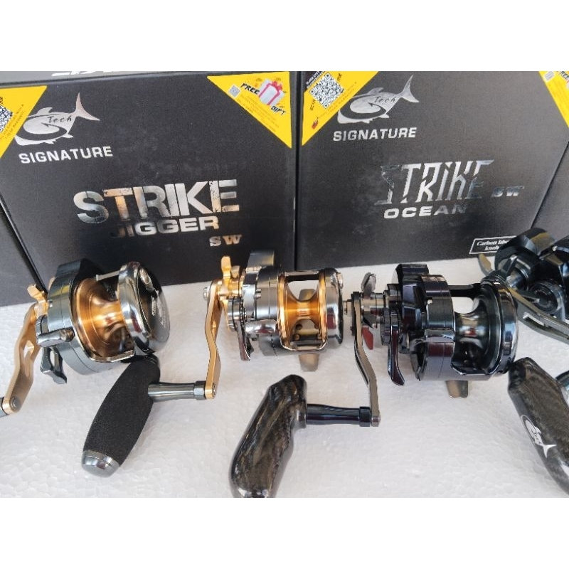 G-TECH STRIKE OCEAN SW 1501HG/2001HG JIGGING REEL | Shopee Malaysia