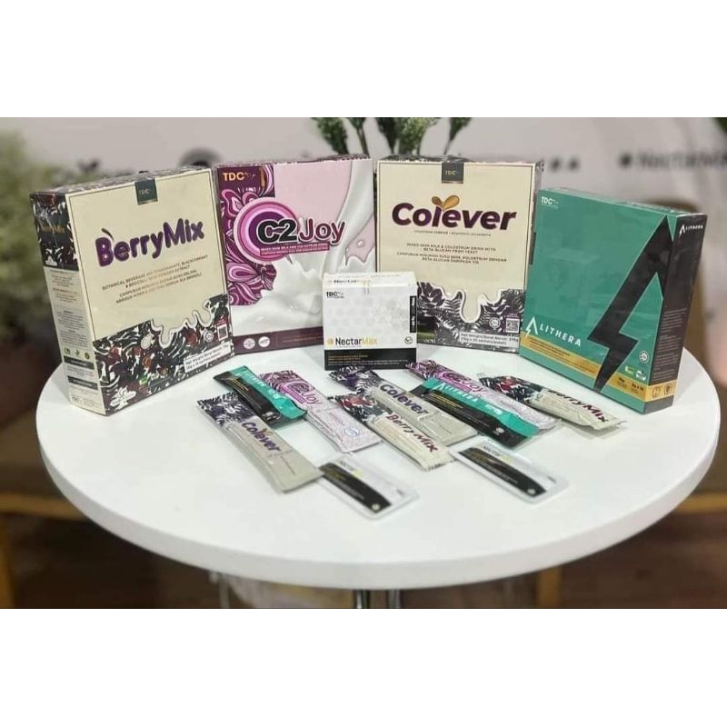 (FREE GIFT)ORIGINAL 2 kotak TDC product.C2joy, Colever, Berrymix ...