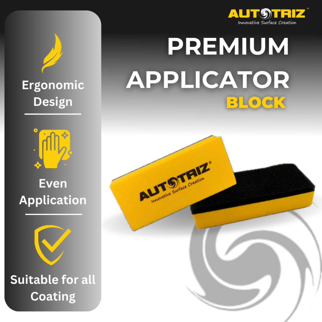 AUTOTRIZ Premium Applicator Block | Shopee Malaysia