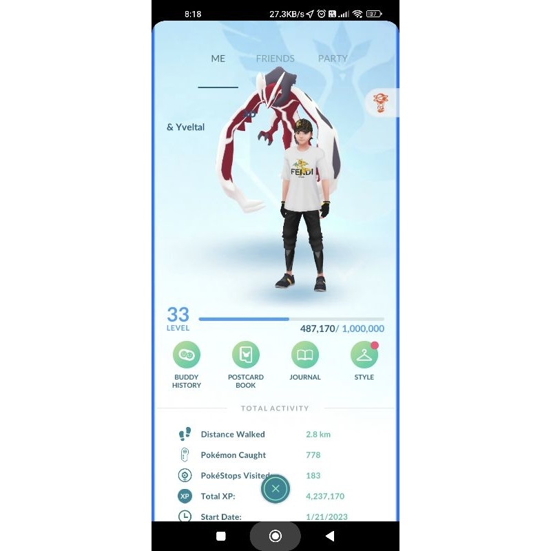 Pokemongo lv33 | 168 100iv pokemon | 68 legendary | Shiny Legendary ...
