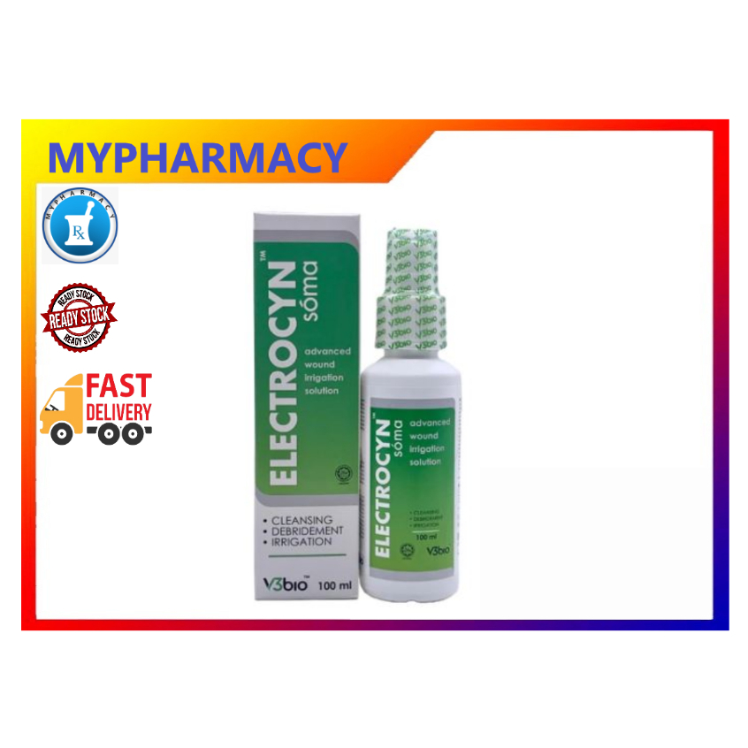 Electrocyn Soma Wound Irrigation Spray 100ml | Shopee Malaysia