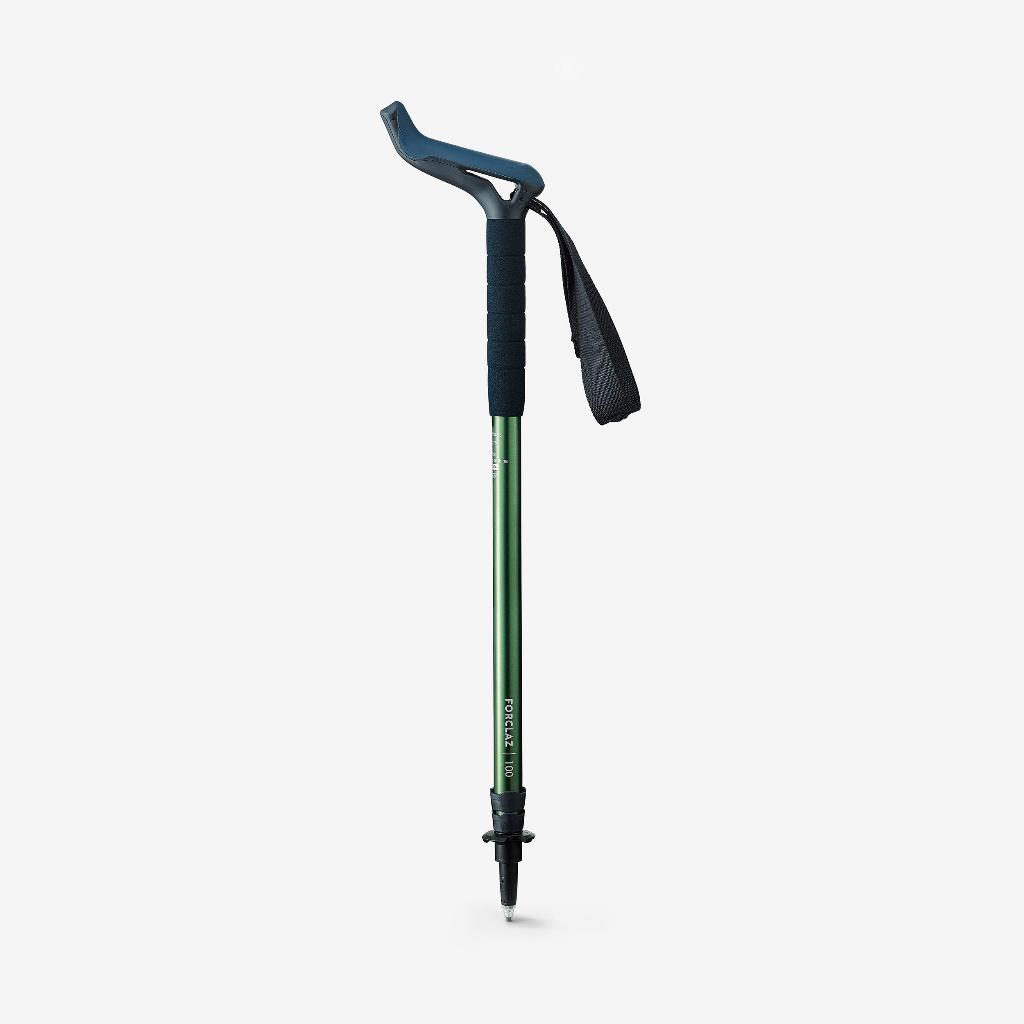 Decathlon Trekking/Hiking Pole Stick MT100 Comfort (Adjustable Push-Pin ...