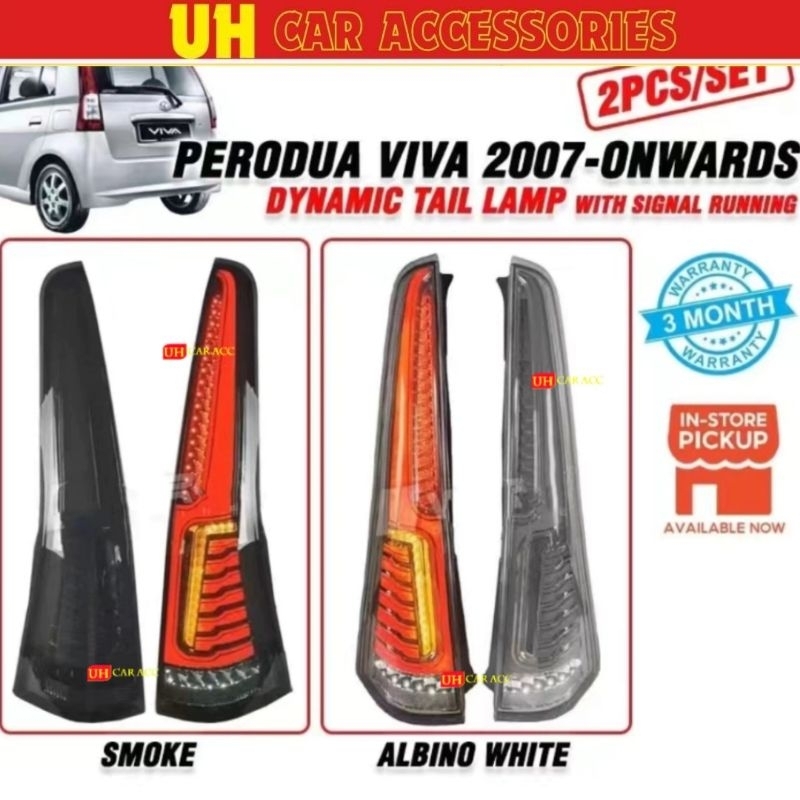 PERODUA VIVA LED VIVA ELITE LED TAILLAMP TAIL LAMP LIGHT LIGHTS WITH ...