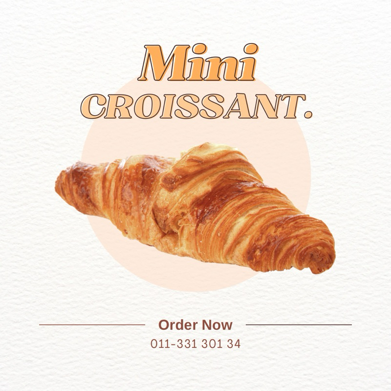 READY-TO-EAT MINI CROISSANTS (6PCS/PACK) | Shopee Malaysia