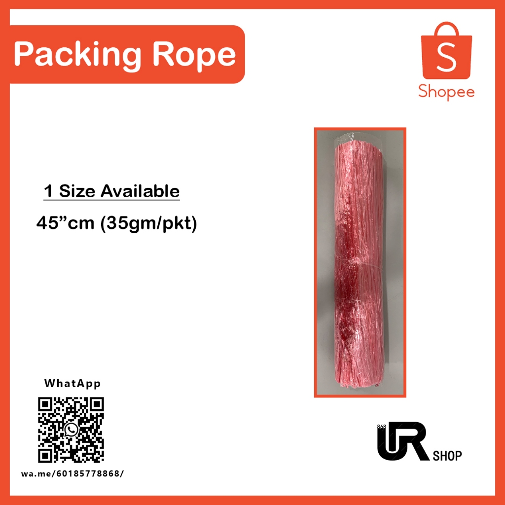 PACKING ROPE / TAKE AWAY ROPE / TALI RAFIA IKAT TABAO / TALI O / 41 ...
