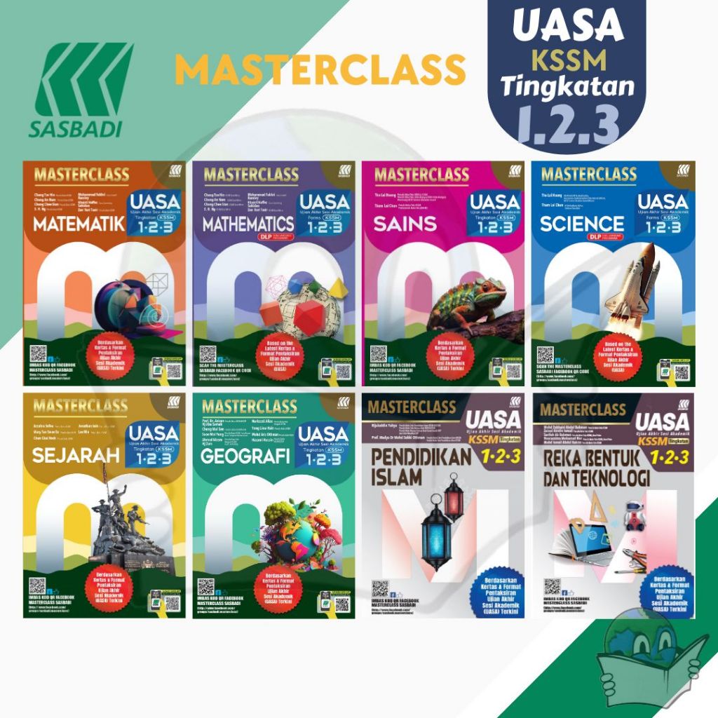 Buku Rujukan MasterClass UASA 2024 Tingkatan 1.2.3 - Mate/Maths/Sains ...