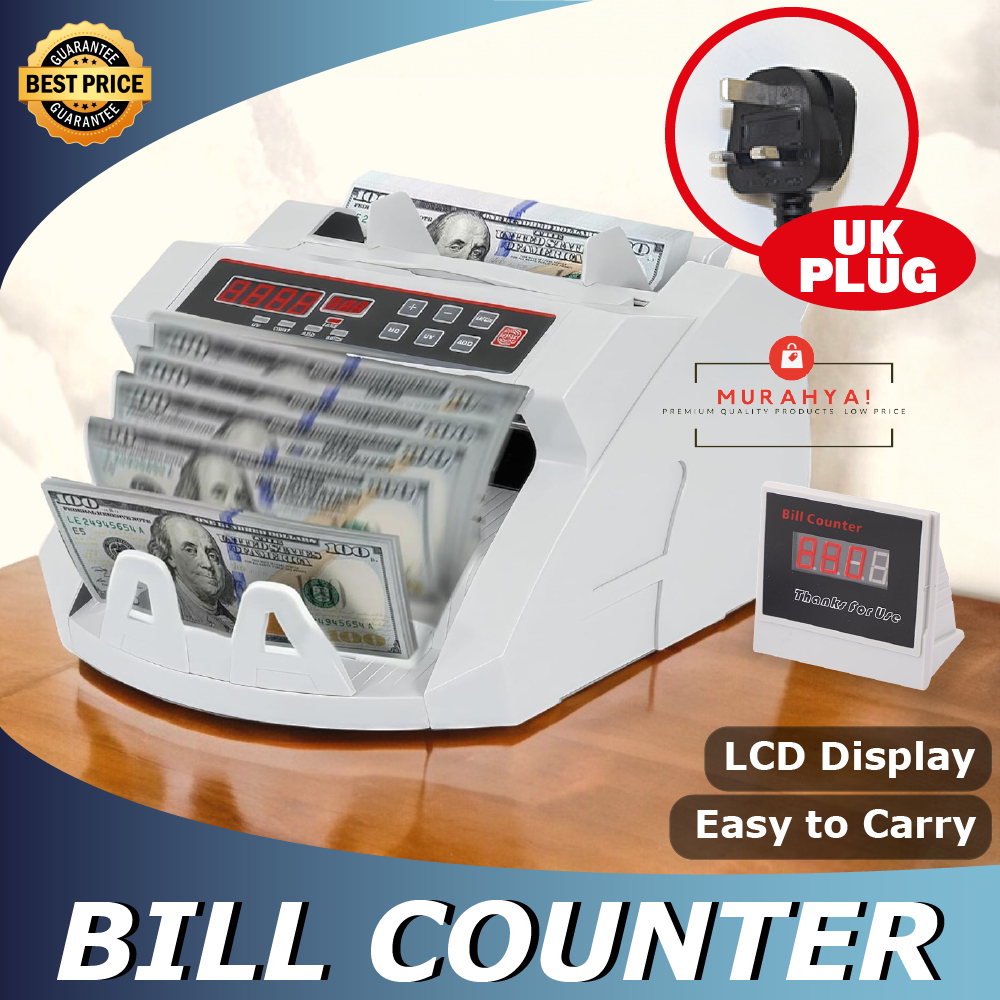 Money Counter Machine Notes Money Counter with UV Function Cash ...
