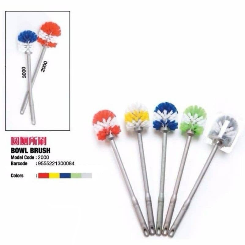 Rayaco 2000 Nylon Plastic Handle Toilet Bowl Brush Berus Tandas Plastik ...