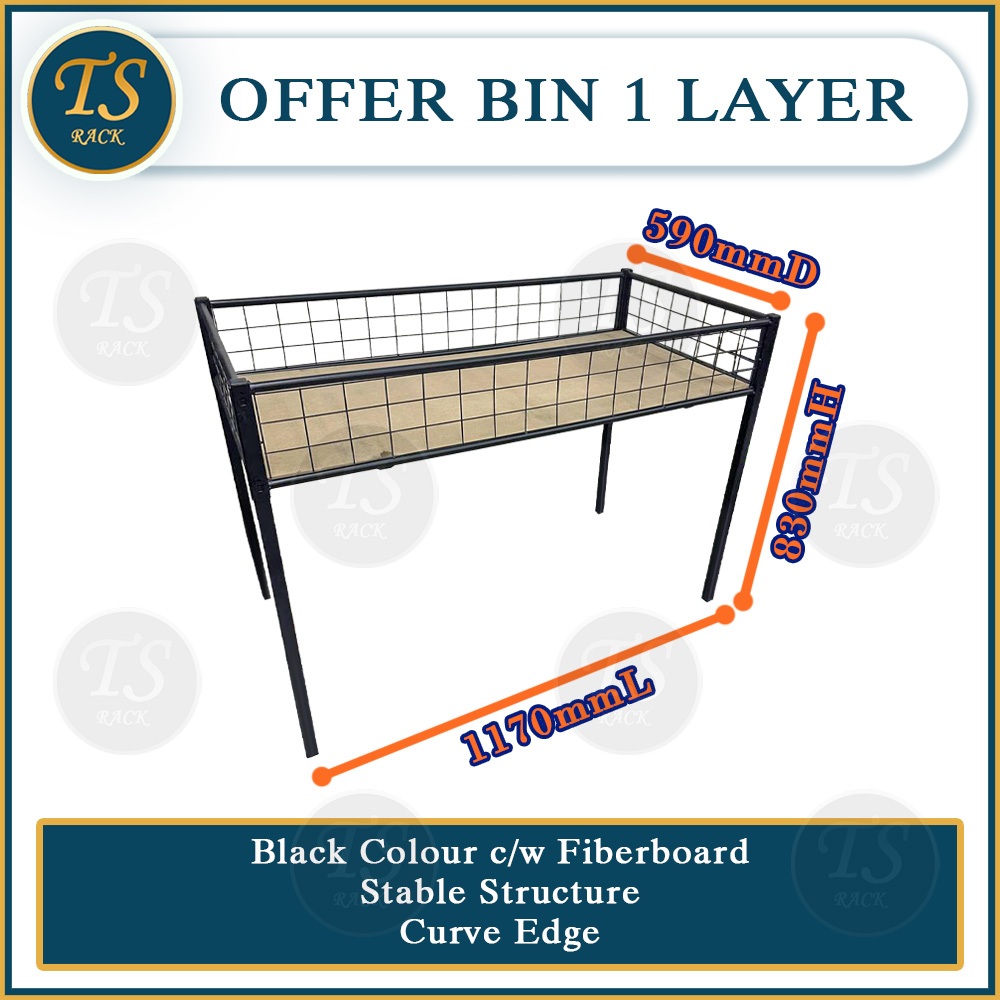 💖OFFER BIN - SINGLE LAYER 💖 -SUITABLE FOR SHOP AND PASAR MALAM DISPLAY ...