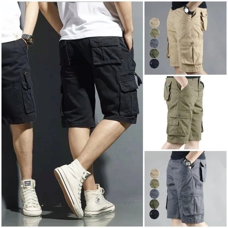 6 fuket kargo short pant raddy stook in Malaysia | Shopee Malaysia