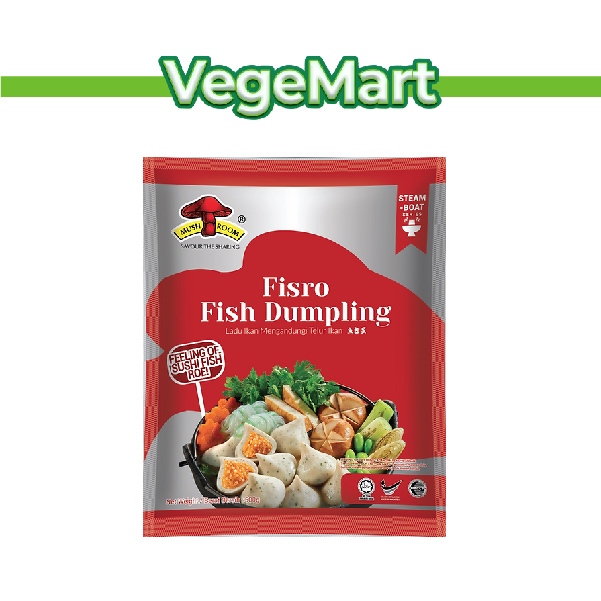 [Frozen] Mushroom Brand Fisro Fish Dumpling 500g | Shopee Malaysia