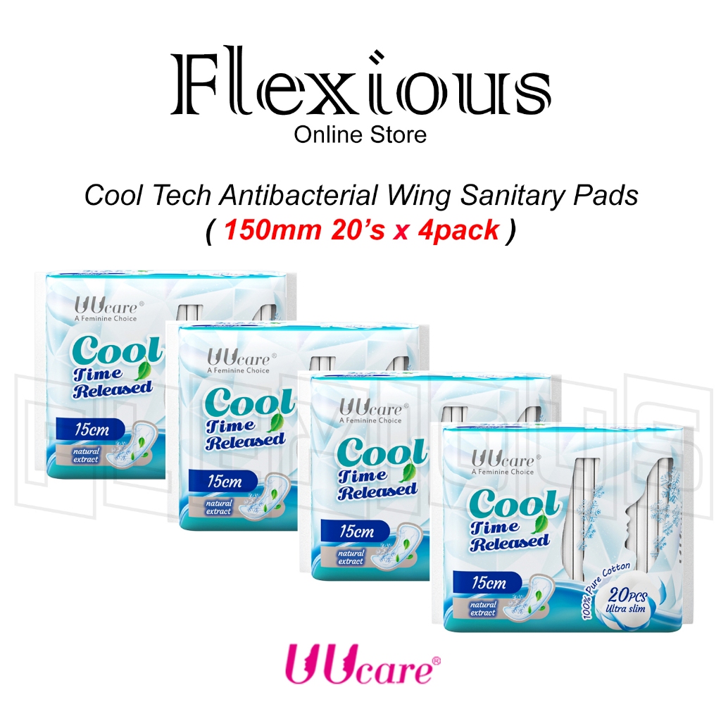 *UUCARE* Cool Tech Wing Panty Liner ( 150mm 80's ) | Shopee Malaysia