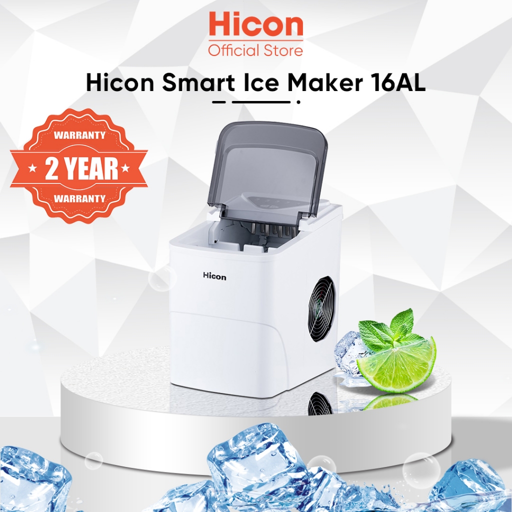 Hicon 16AL Ice Maker Machine Fast Portable Household Intelligent ...