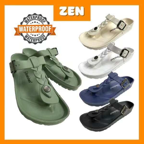 [ZEN] Korea Breakshoes Design Eva Slipper & Selipar Ringan Perempuan ...