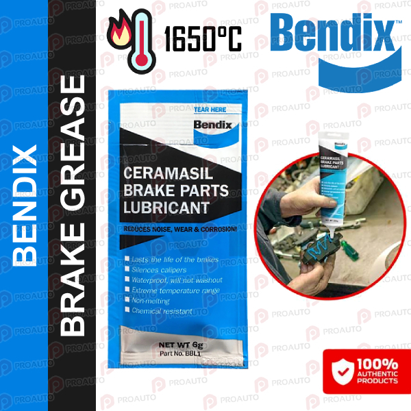 Original Bendix Ceramasil High Performance Synthetic Brake Grease Paste ...