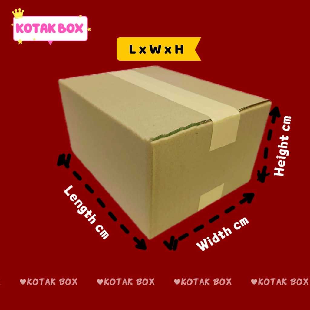 RSC Carton Box / Parcel Box / Packaging Box / Hidden Box / Gift Box ...