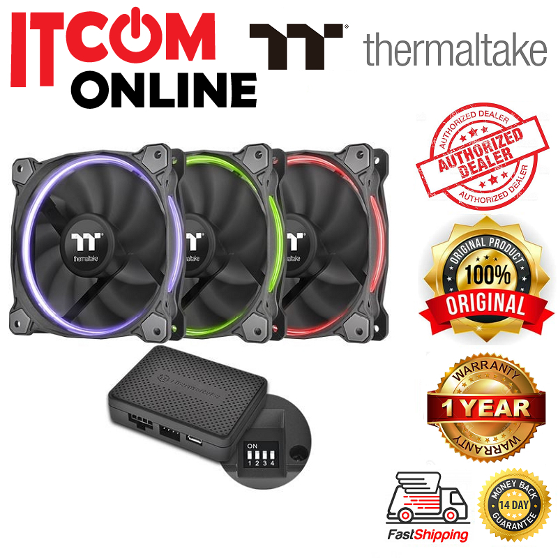 THERMALTAKE RIING 14CM RGB 3 FANS PACK CASING FAN PREMIUM EDITION (CL ...