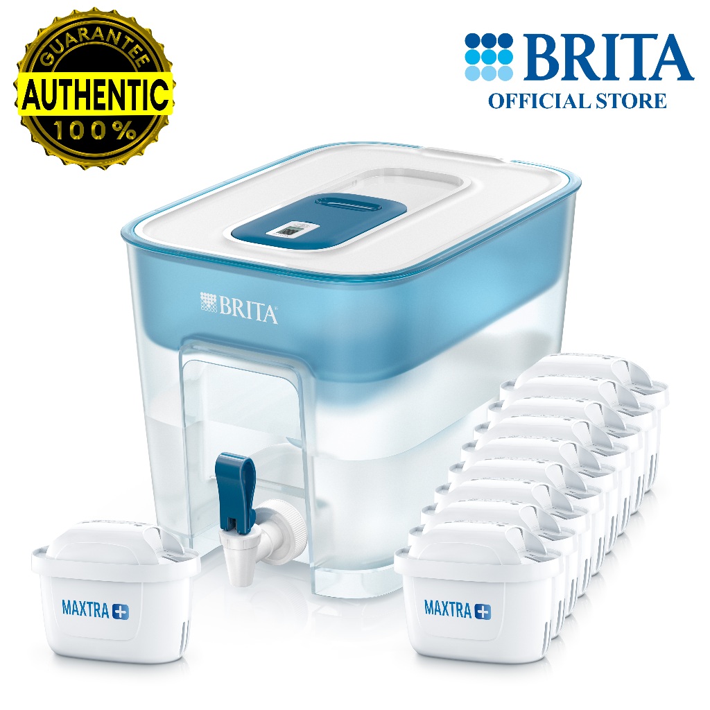 BRITA Flow Water Cask With 10 Maxtra+ Filter Cartridge (8.2L) | Shopee ...