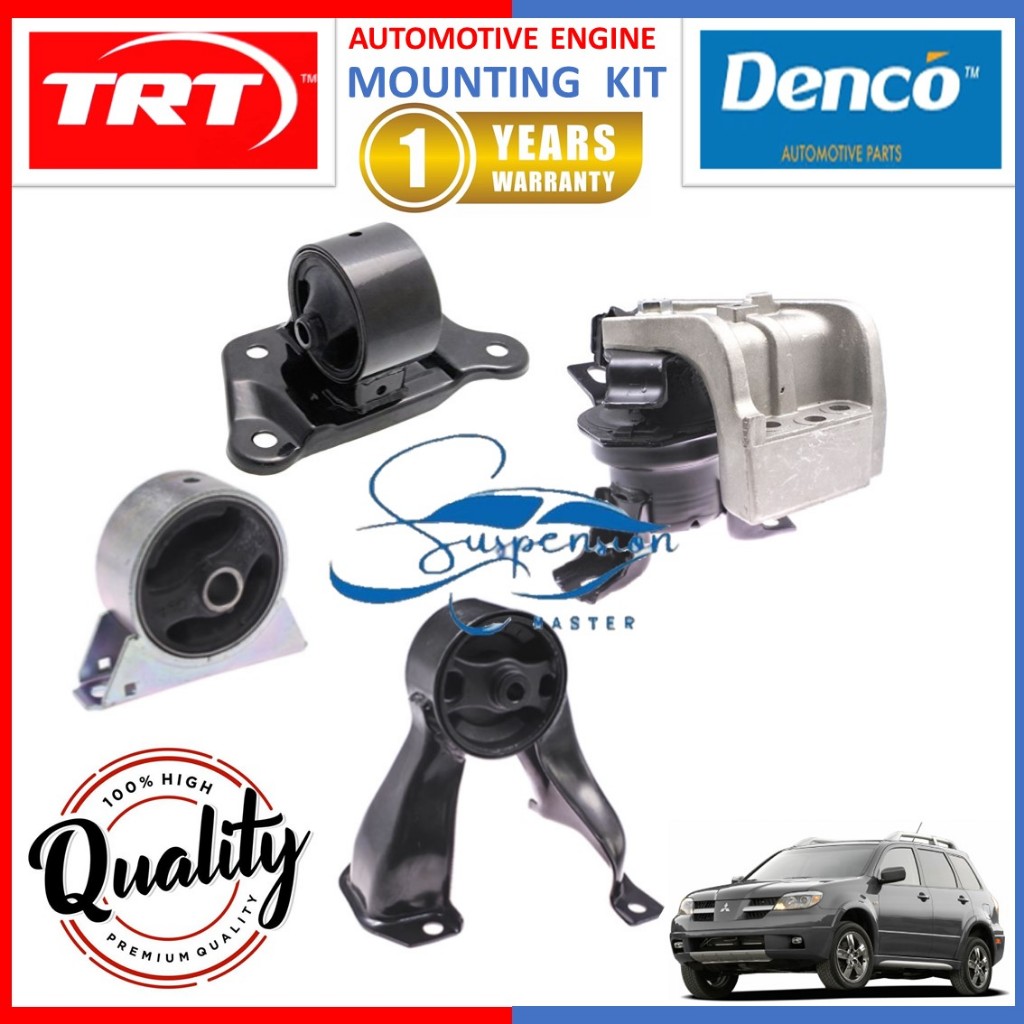 1 SET TRT DENCO (RANDOM) BRAND ENGINE MOUNTING - MITSUBISHI AIRTREK 2.0 ...