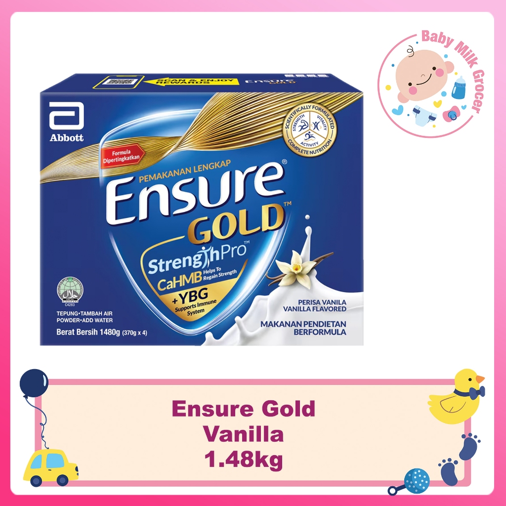 Ensure Gold Vanilla 1.48kg / 1.6kg | Shopee Malaysia