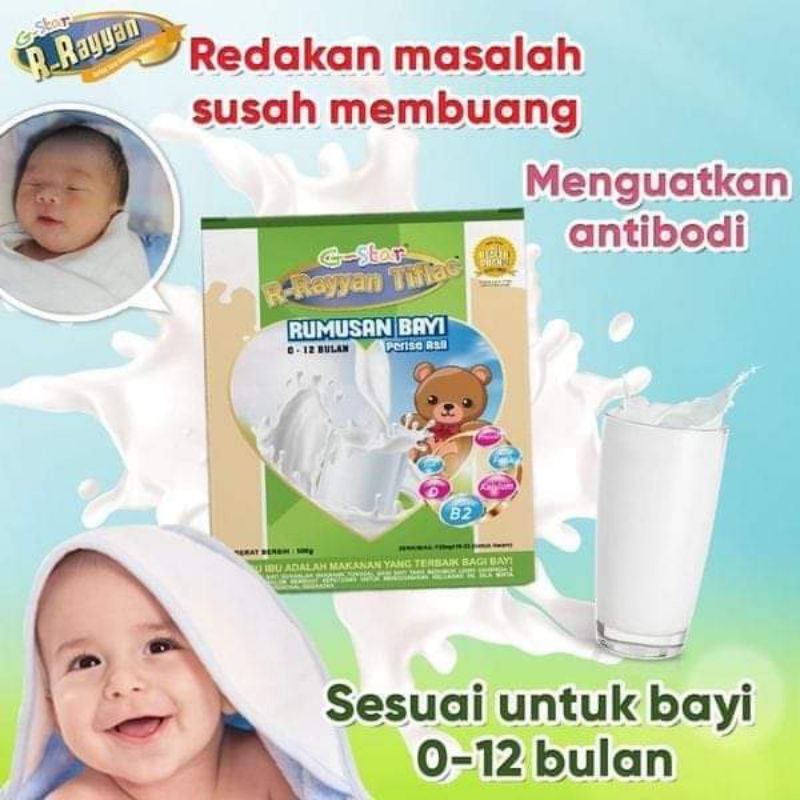 🔥 ORI HQ 🔥 FREE GIFT 🔥 SUSU KAMBING RAYYAN ASLI TIFLAC SEAWAL NEW TAK ...
