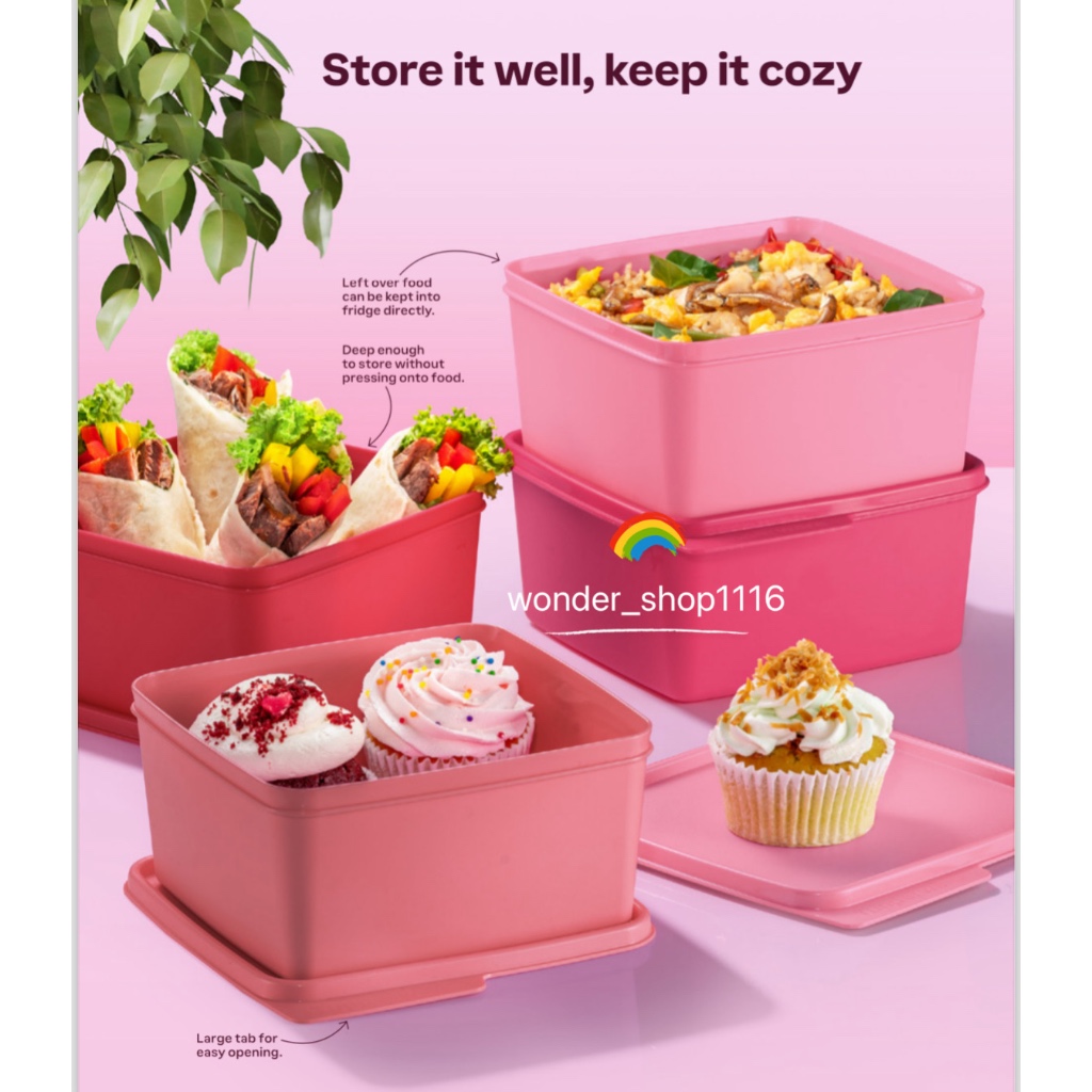 Tupperware Snack N Stack 1.2L (1pc) | Shopee Malaysia