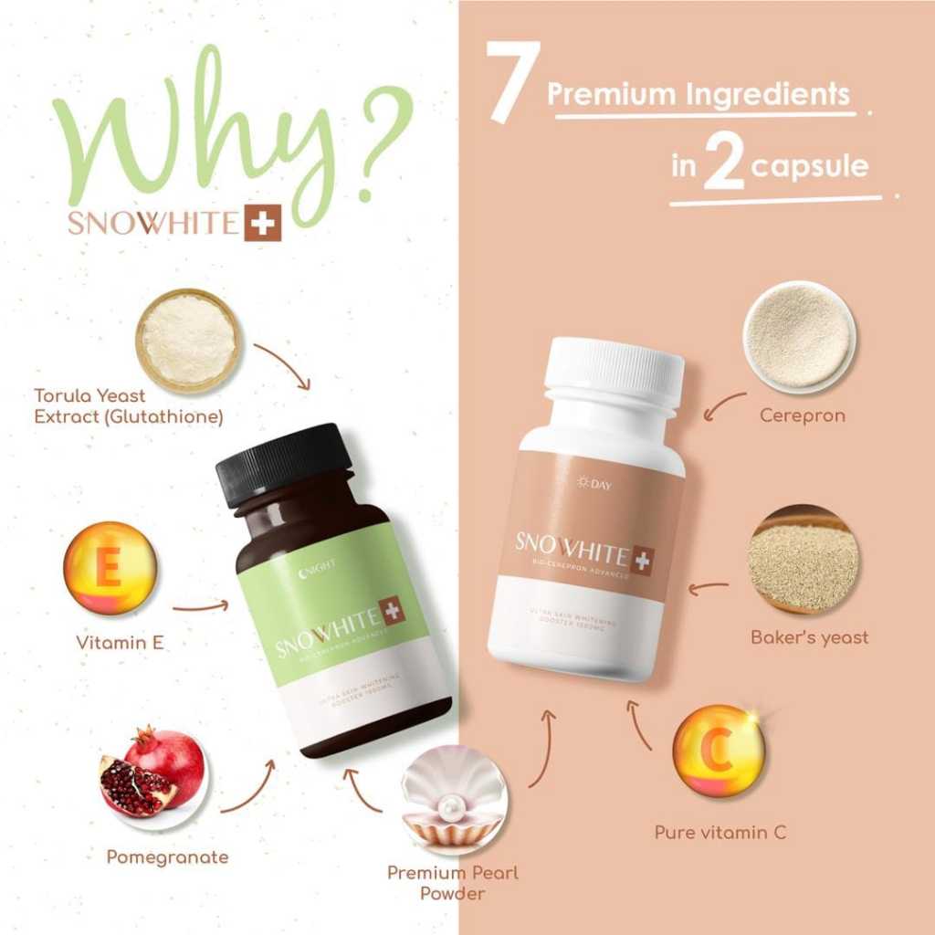 SNOW WHITE SUPPLEMENT/ PLUS SKIN WHITENING BOOSTER BOUQUI SKINCARE ...