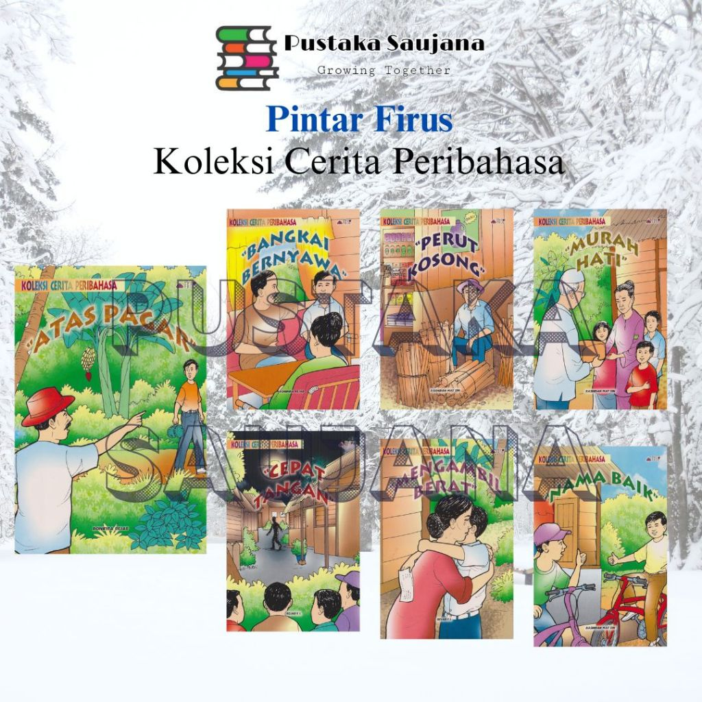 [Saujana] PINTAR FIRUS Koleksi cerita Peribahasa (Clear Stock) | Shopee ...