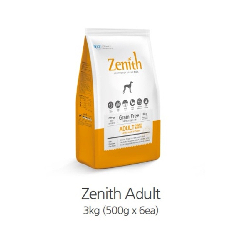 Zenith Adult Dog Soft Grain Food Pack 3KG | Shopee Malaysia
