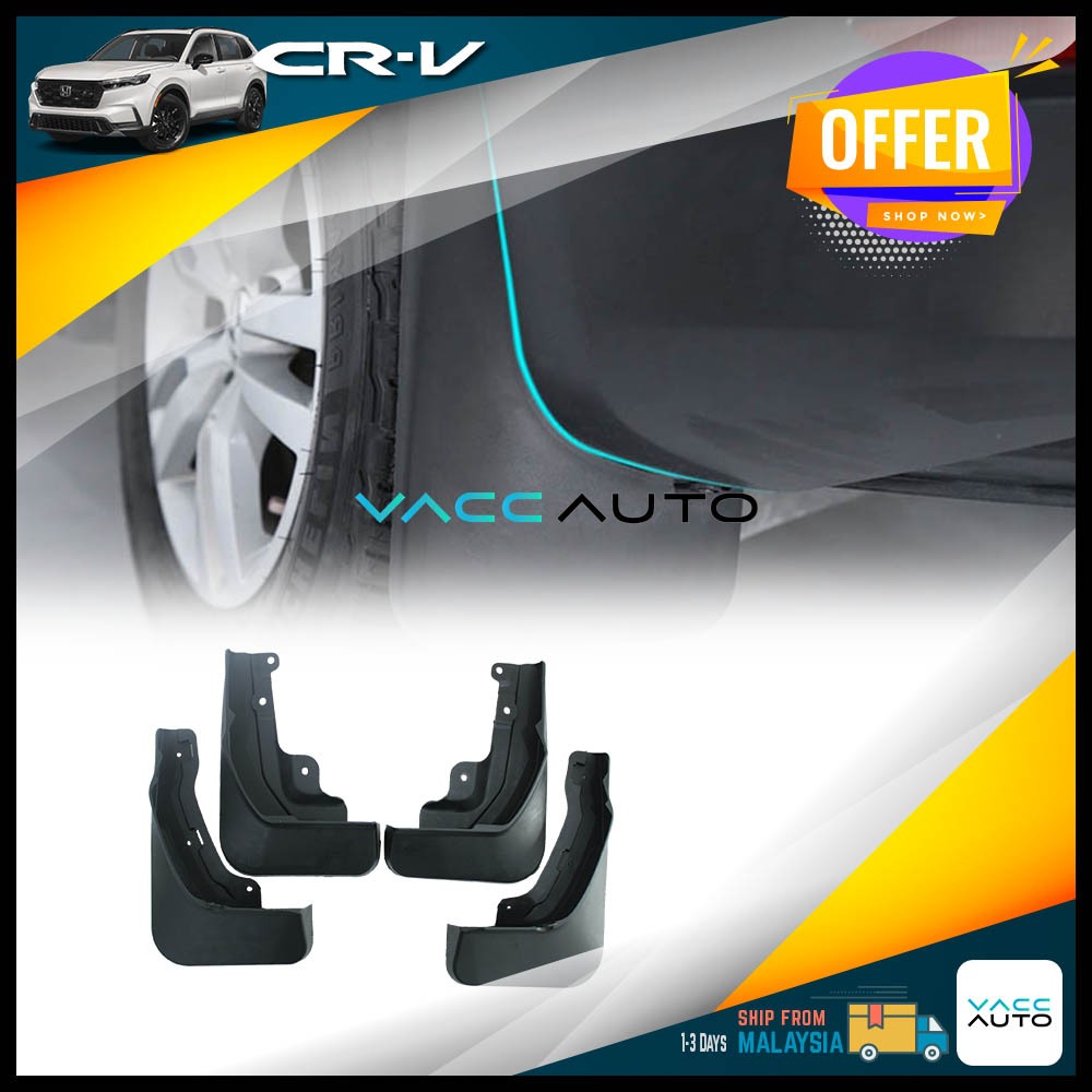 Honda CR-V CRV RS 2023 2024 Mud Flats / Mudguards Fenders Mud Flaps ...