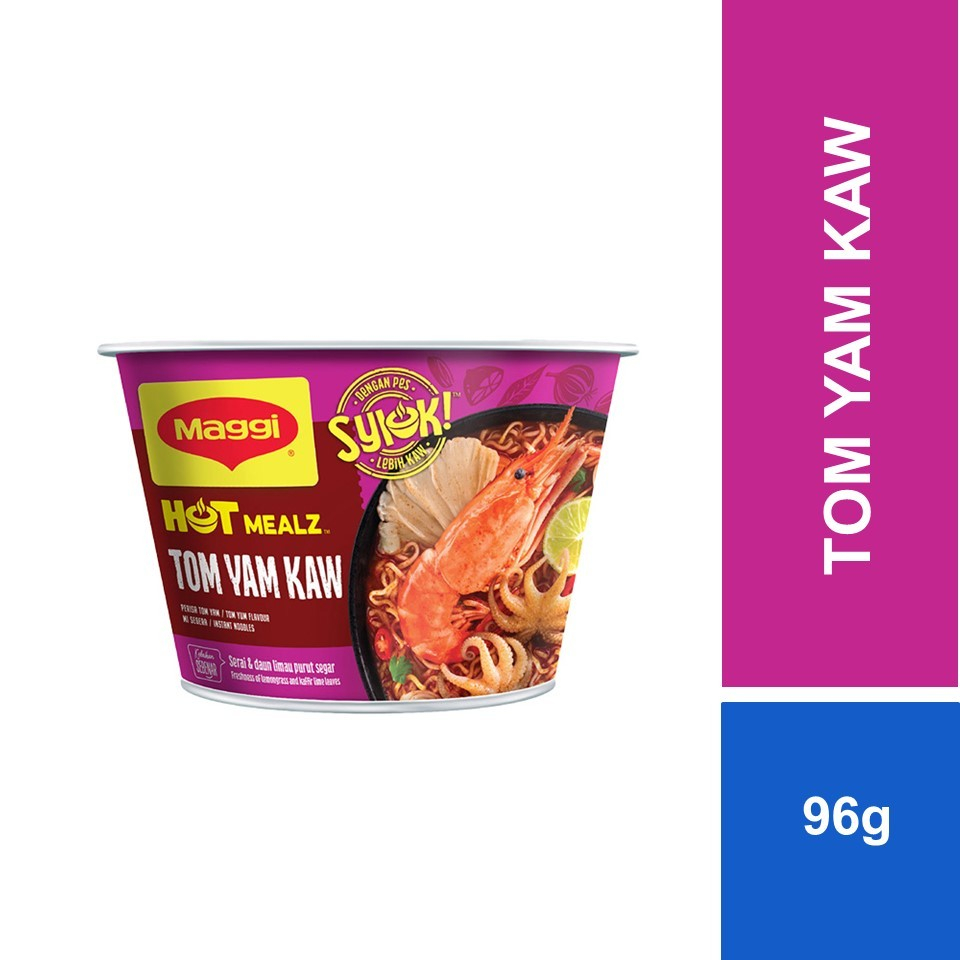 MAGGI Bowl Syiok Tom Yam Kaw 96g (Halal) | Shopee Malaysia