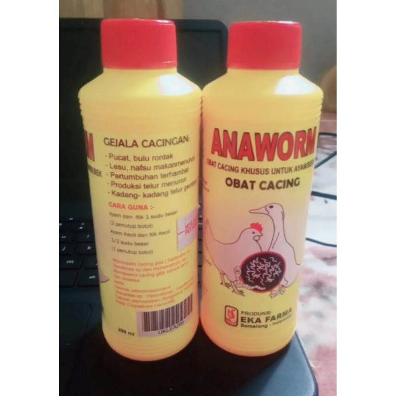 ubat cacing untuk ayam/itik/bebek ANAWORM 200ML | Shopee Malaysia