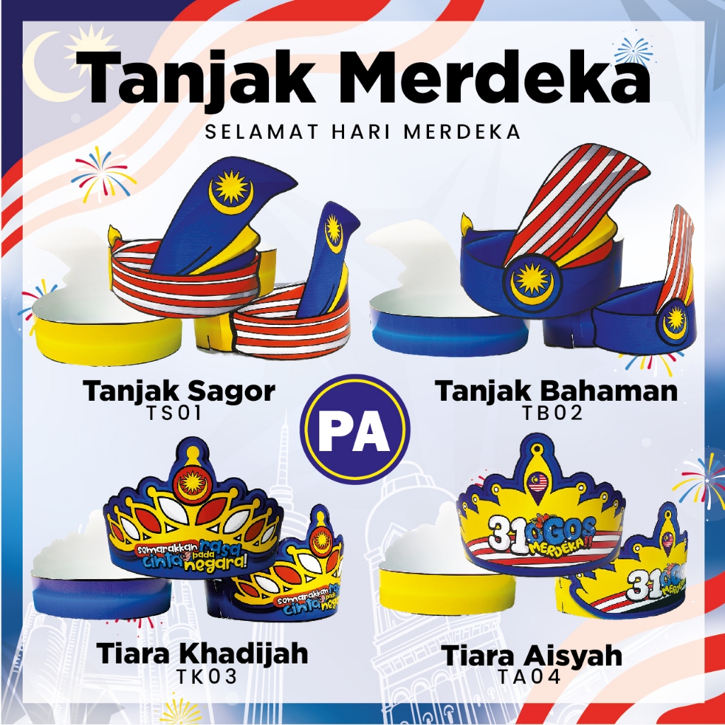Tanjak & Tiara Kertas Merdeka!!! Hot item & Ready stock | Shopee Malaysia