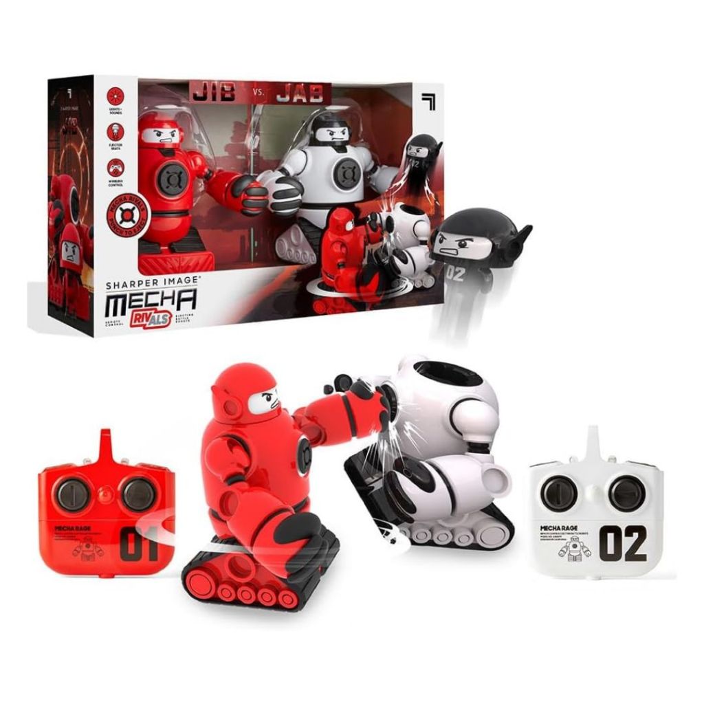 Sharper Image Remote Control Toy Mecha Rivals Dual Player Interactive ...